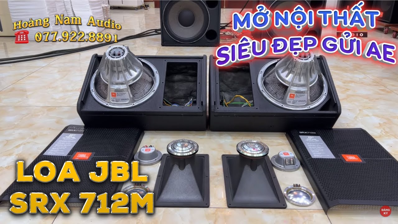 Nội Thất Siêu Đẹp Loa JBL SRX 712M | Hoàng Nam Audio - YouTube