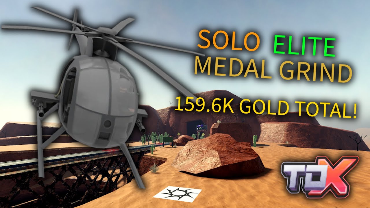 SOLO ELITE REWORK MEDAL GRIND STRATEGY! (159K GOLD TOTAL) | TOWER ...