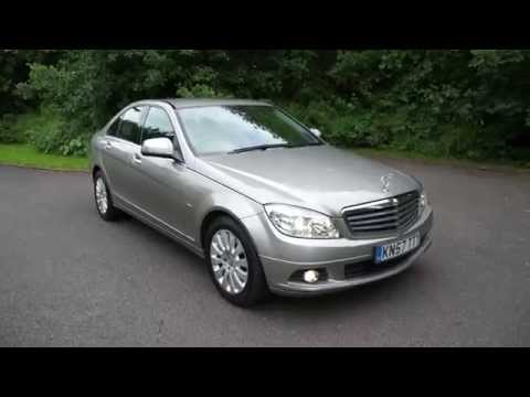2007(57) MERCEDES C200 KOMPRESSOR ELEGANCE SALOON AUTOMATIC CUBANITE ...