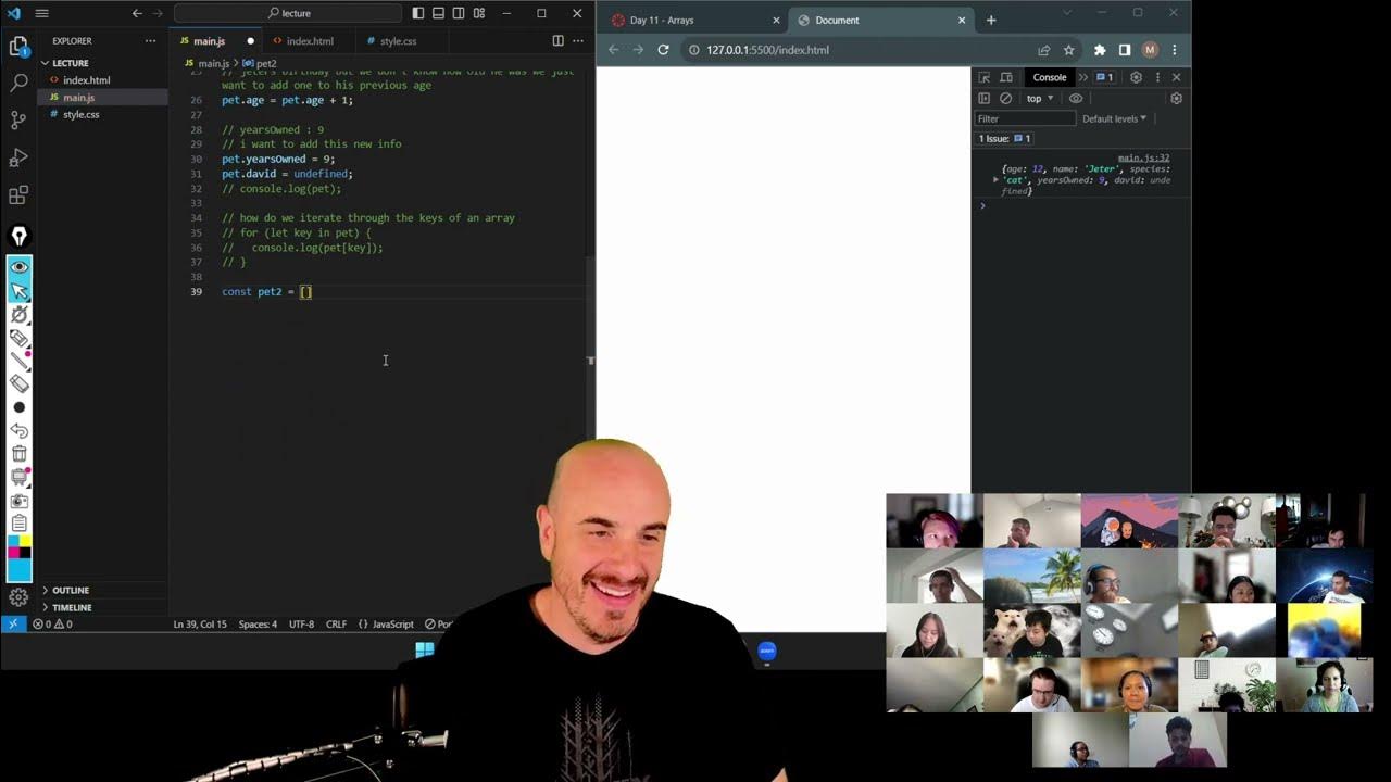 Lecture On Objects At Hackmyhead Coding Bootcamp Youtube