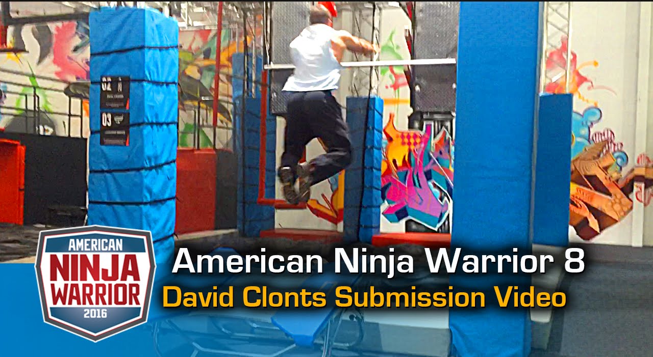 2016 American Ninja Warrior 8 - David Clonts Submission Video - YouTube