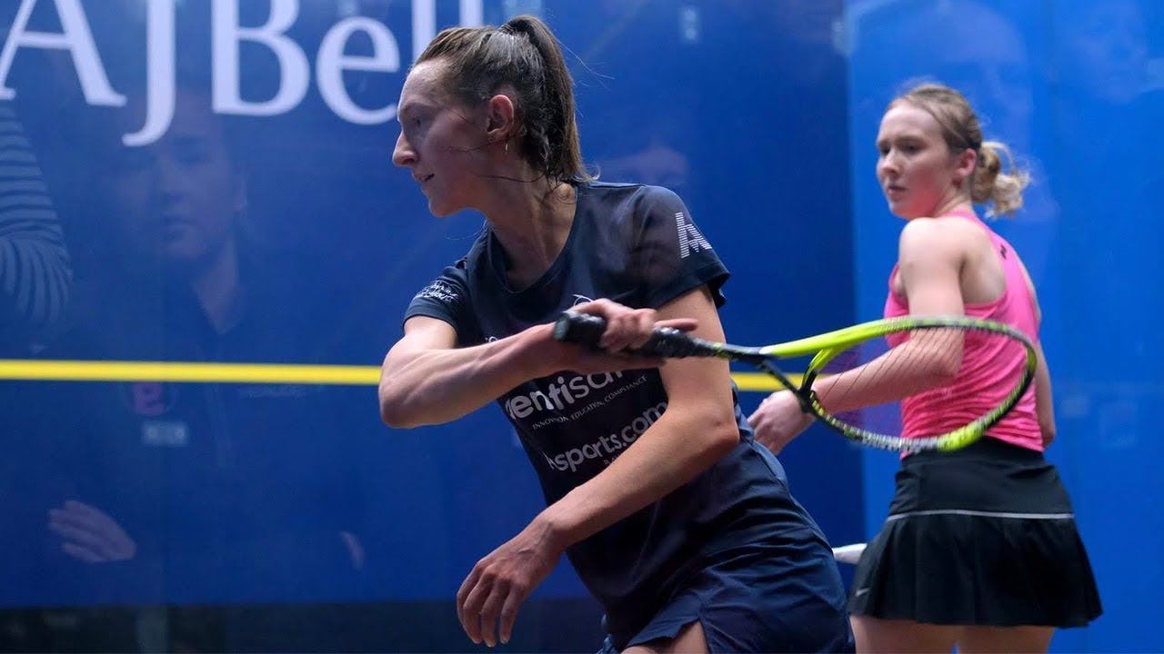 AJ Bell National Squash Championships 2020 - QF - Session 1 - YouTube