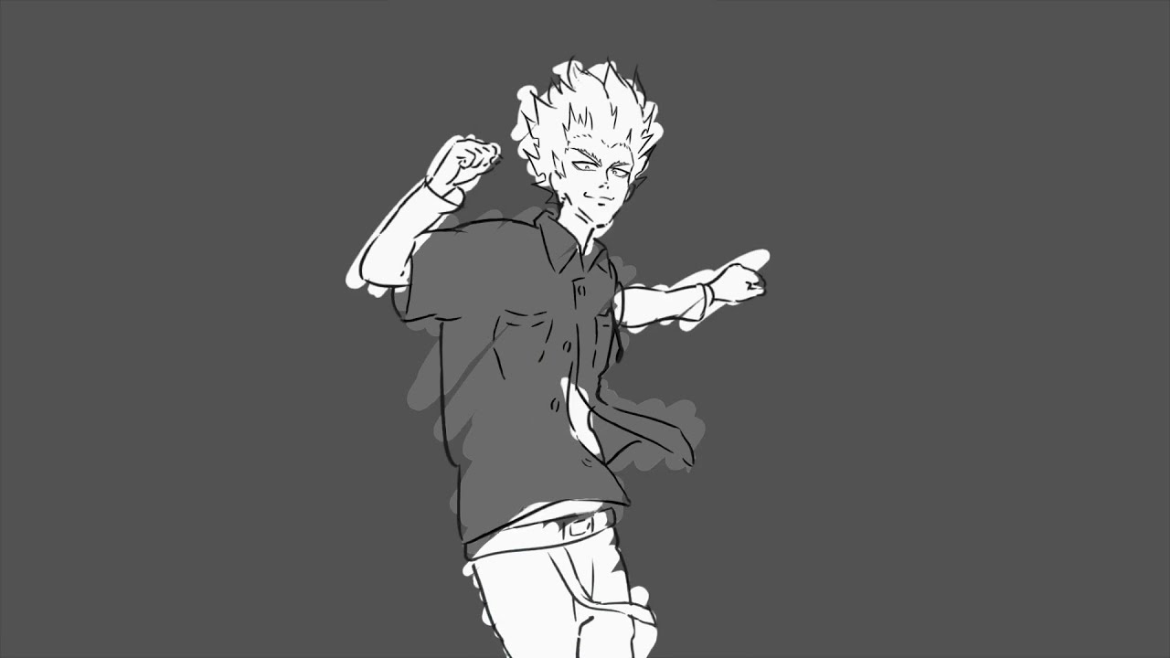 OPM-JJK crossover: Garou dancing as Gojou Satoru - YouTube
