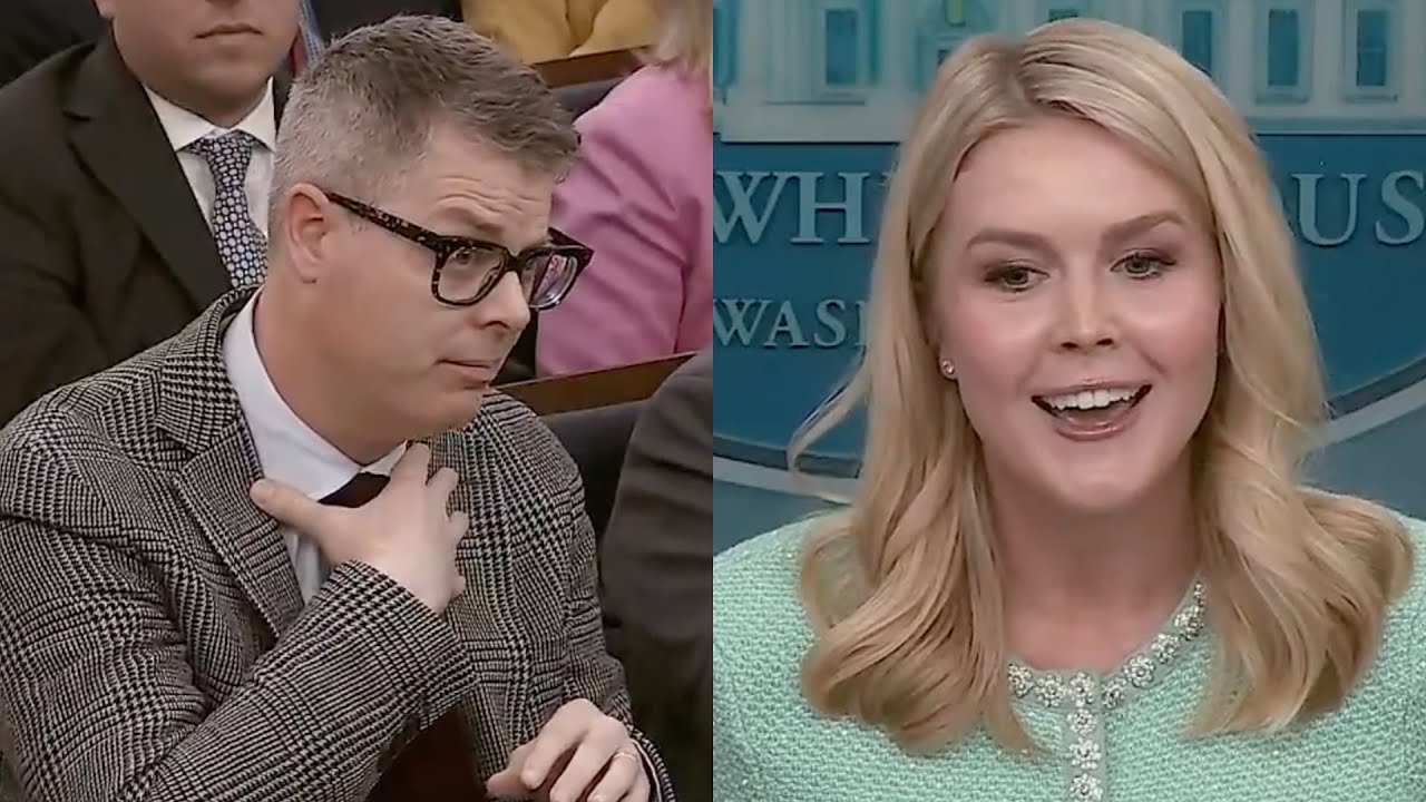 AP Reporter Trying To Play Gotcha With A Karoline Leavitt! - YouTube