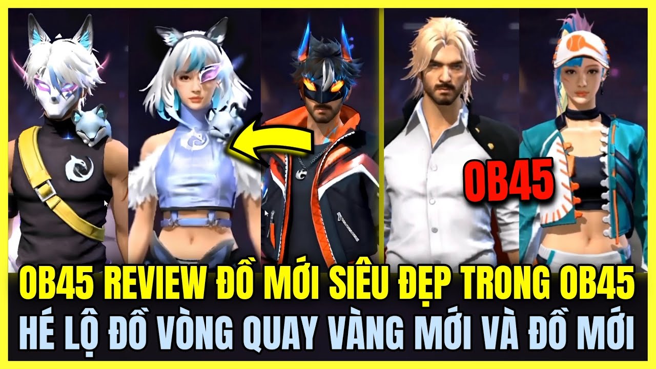 Free Fire| OB45 REVIEW GÓI ĐỒ MỚI SIÊU ĐẸP TRONG OB45, HÉ LỘ ĐỒ VÒNG ...