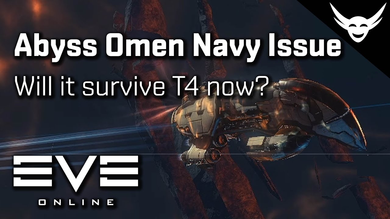 EVE Online - (T4 Abyss) 100 mil Omen Navy Issue - YouTube