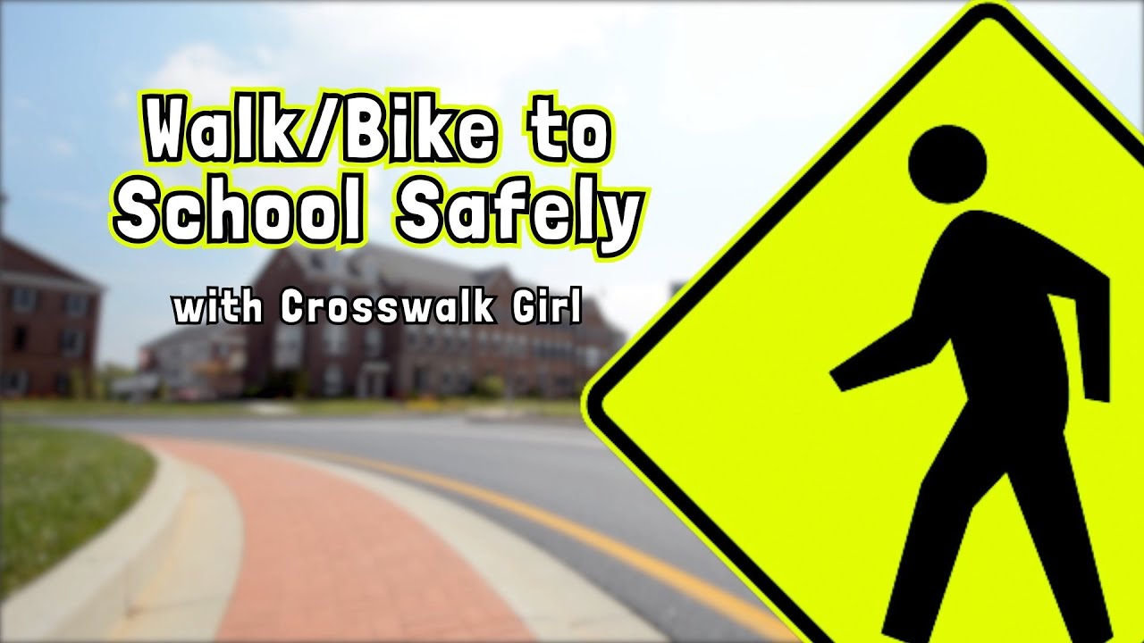 Bike/Walk to School Safely - YouTube
