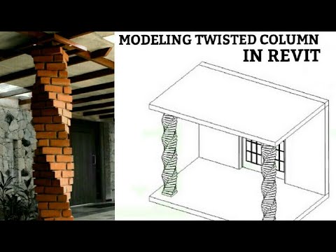Modeling Twisted Column In Revit - Free Revit Families