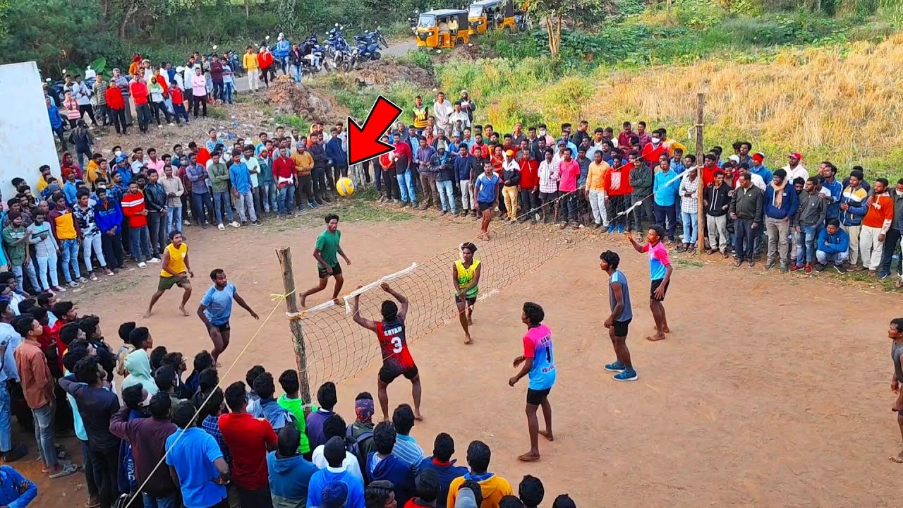 Daniel volleyball match || Hkp Sai, Dileep Pbl Mallesh, Ravi, Chinna V ...