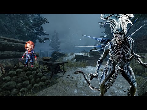 Chucky & Queen Xenomorph Gameplay | DBD No Commentary - YouTube