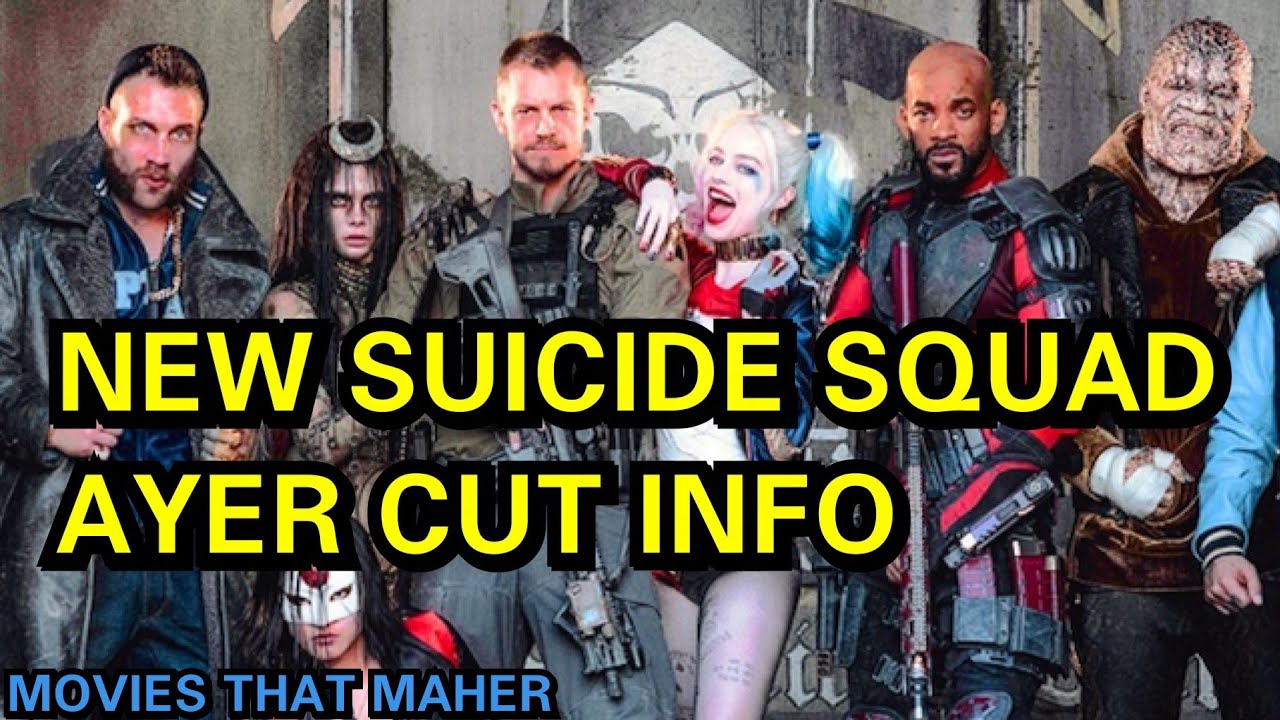 New Ayer Cut Information, Batman & Harley, Joker Scene & Reddit Pics ...