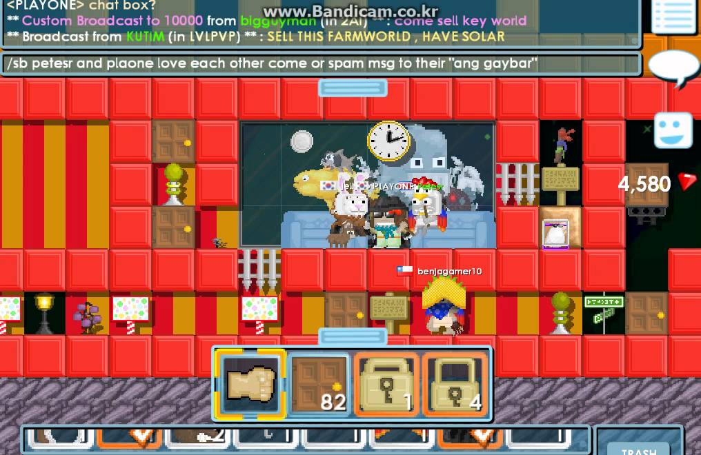 growtopia-trolling friends by sb! - YouTube