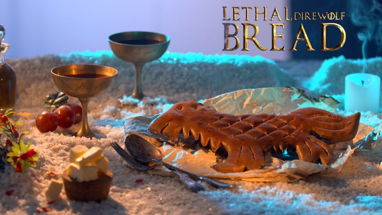 Lethal Direwolf Bread | Game of Thrones Direwolf Bread | How To Make ...