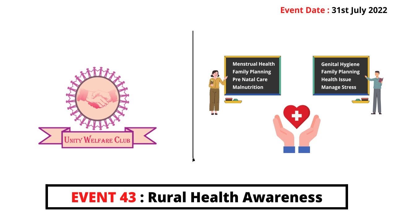 RURAL HEALTH AWARENESS | UWC HEALTH KIT | EVENT 43 | UNITY WELFARE CLUB ...