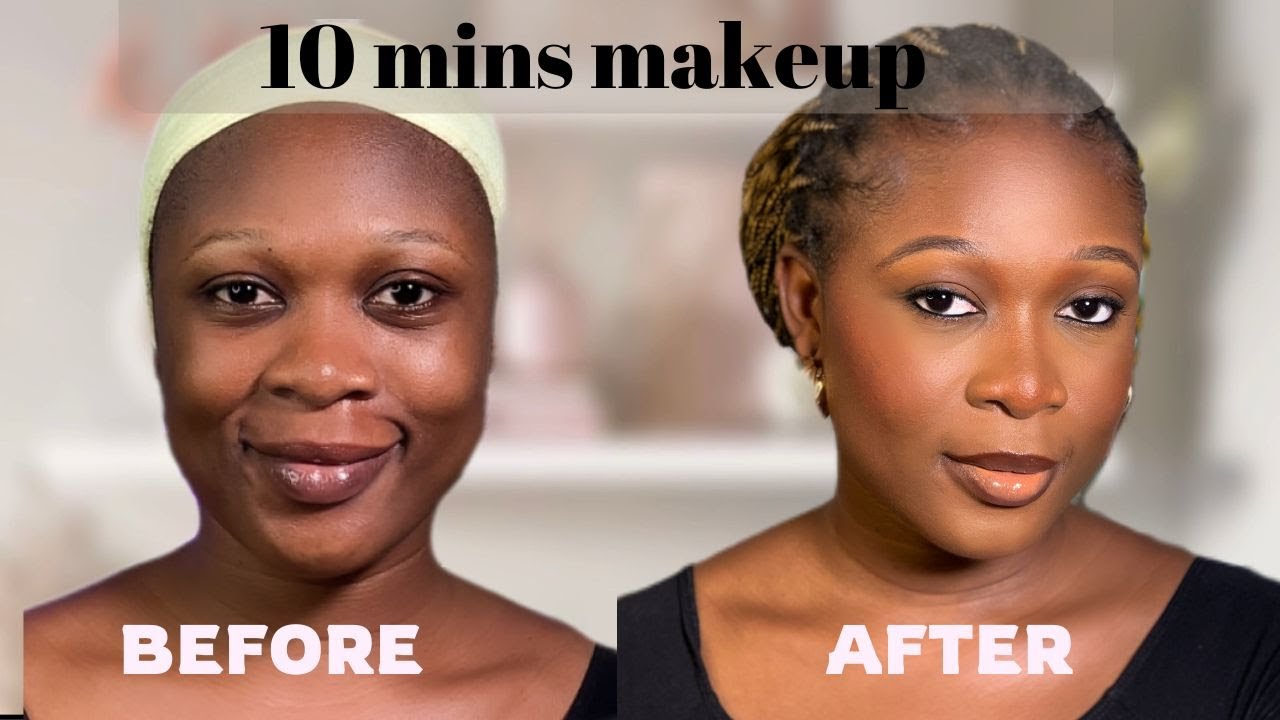 10 MINUTES MAKEUP TUTORIAL | Beginner Friendly Flawless beat| - YouTube