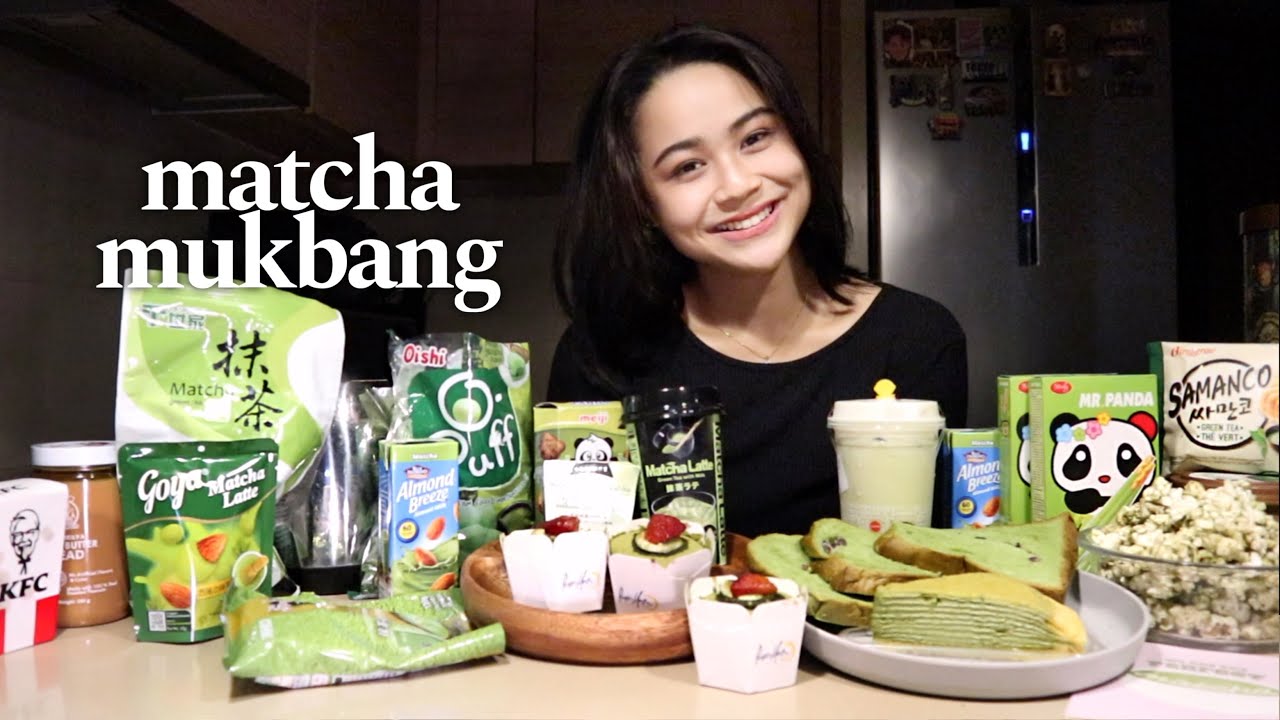 ULTIMATE MATCHA MUKBANG - YouTube