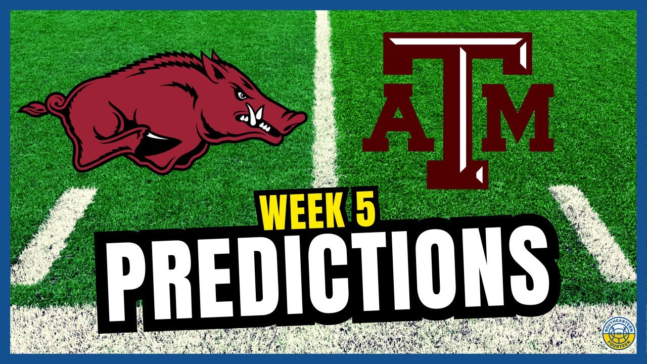 Arkansas vs. Texas A&M PREDICTIONS | 2023 College Football Predictions ...