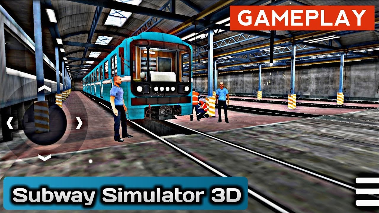SUBWAY SIMULATOR 3D || DRIVE IN EASTERN EUROPE || GAMEPLAY IN ANDROID ...