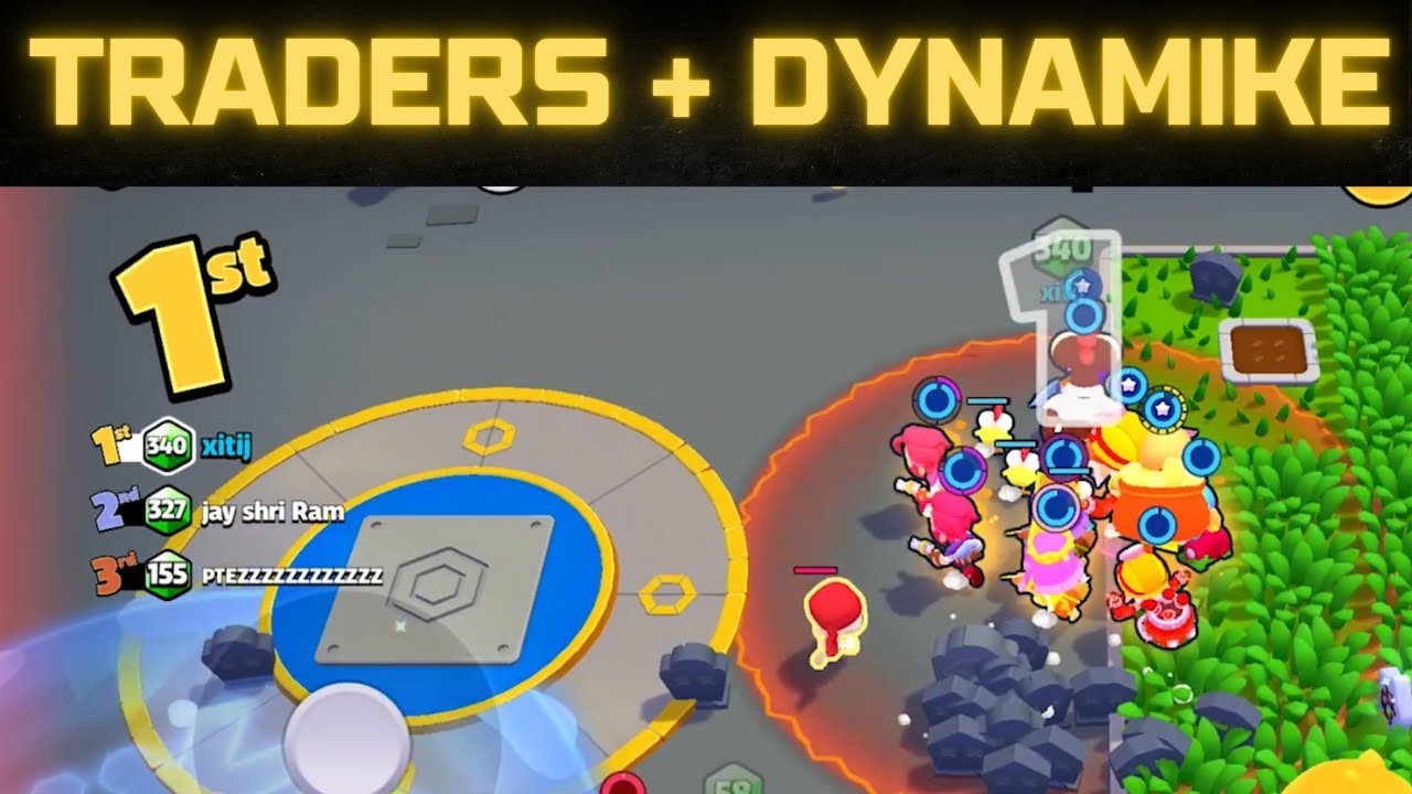 Traders and Dynamike Combo - Squad Busters #squadbusters - YouTube