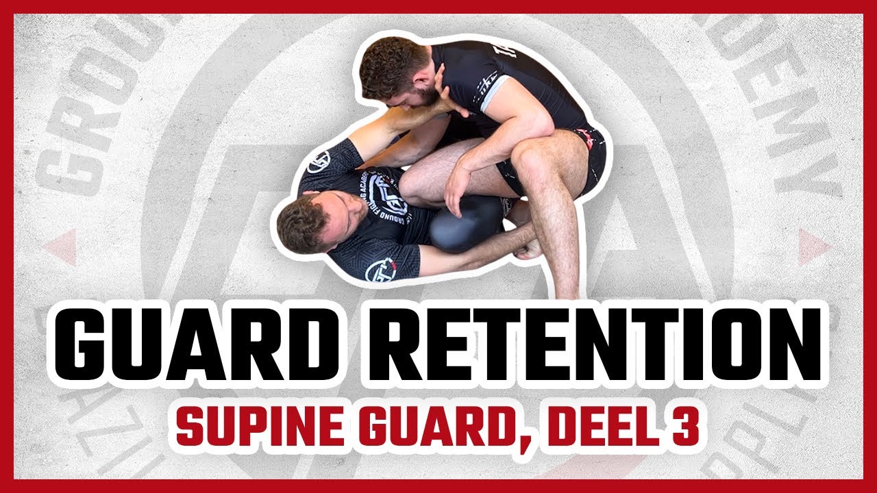 Guard Retention - Supine Guard: Knee Slide Pass Verdediging | BJJ Basisprogramma - YouTube