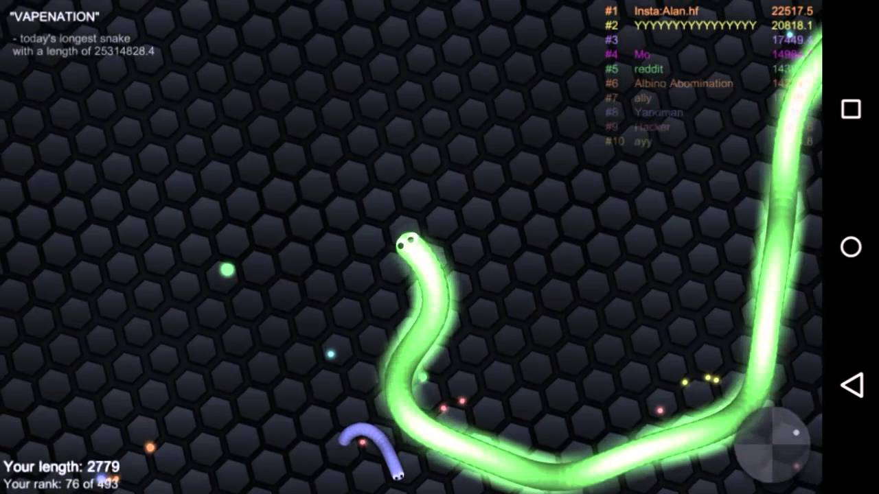 jugando por primera vez Slithe.io🐸 - YouTube