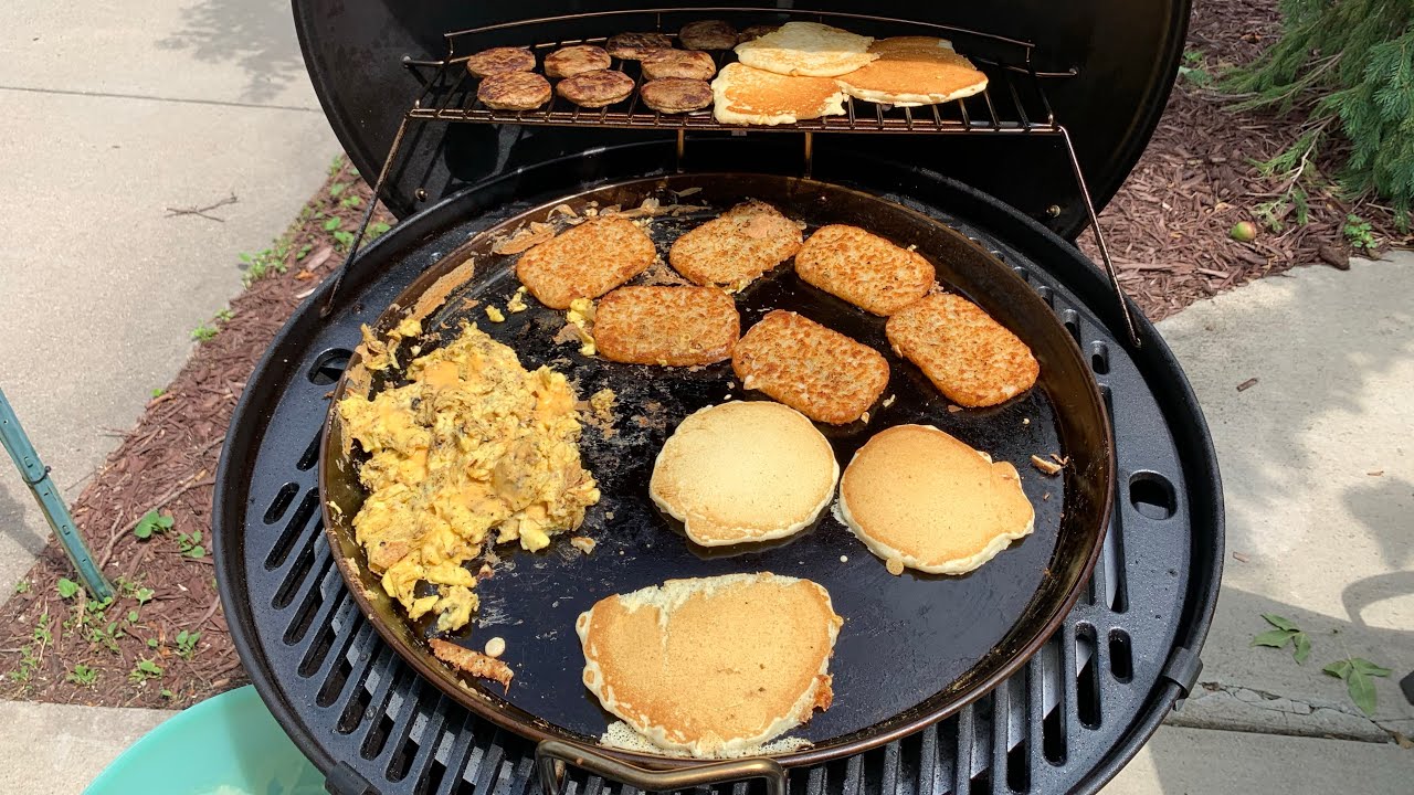 Grilling Breakfast #2 ~ Fuego Grill - YouTube