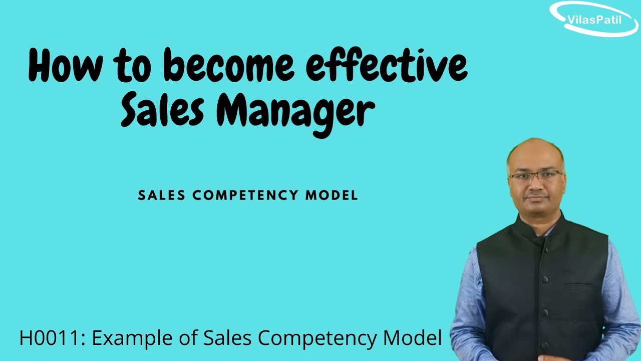 H0011: Example of Sales Competency Model | Sales Competencies ...