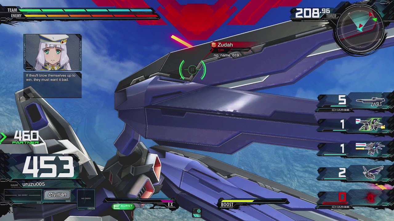 PS4 高達 EXVS MBON 極限爆發 Pre-Release Open Access Game Play Record - 145 - YouTube