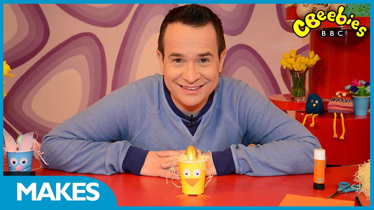 CBeebies Makes | Make An Easter Chick Cup With Alex - YouTube