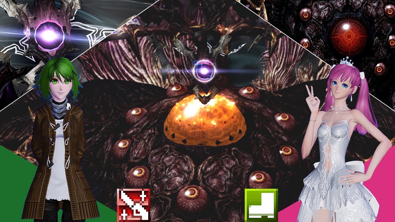 [PSO2] 2P The Face of the Abyss (TPD) - Bouncer/Luster + Luster - YouTube