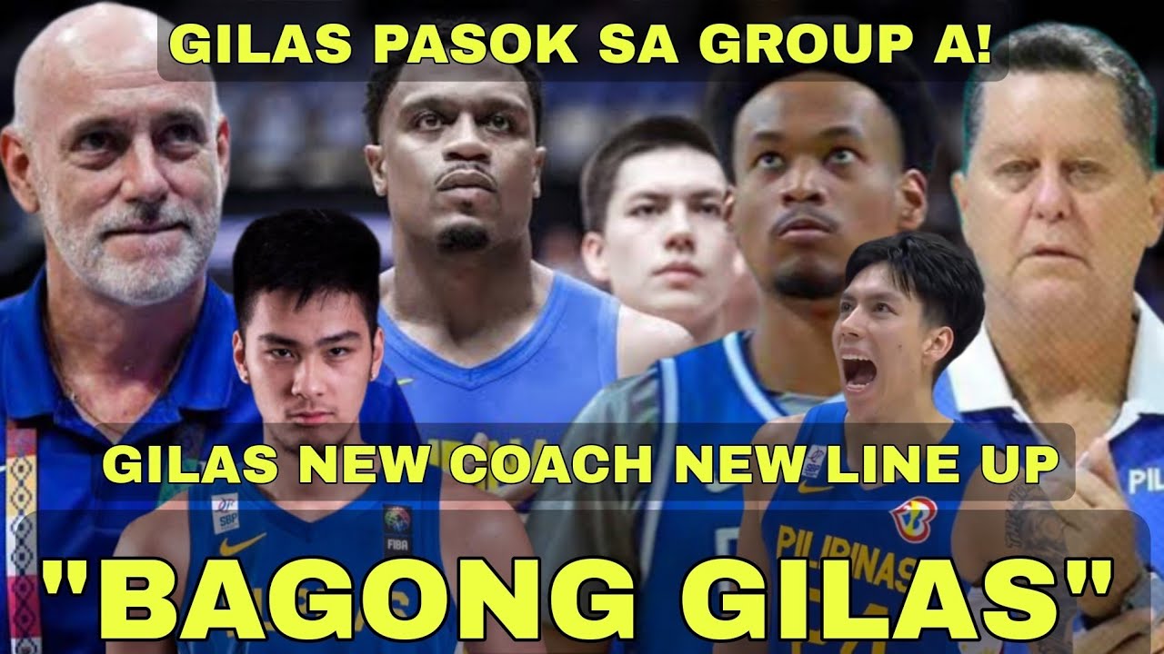 "Goodnews" GILAS NEW COACH! LINE UP SA OQT! DOUBLE LAKAS PURO STAR ...