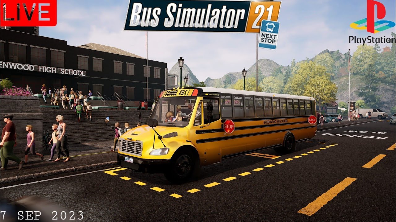 Bus Simulator 21 School Bus DLC Livestream 7/8/23 - YouTube