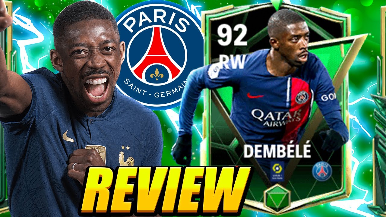 BEST H2H RW IN FC MOBILE 24! 92 STAR PASS DEMBELE PLAYER REVIEW ...
