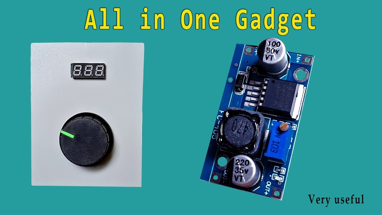 Useful electronic gadget | Rechargeable 12v Power supply | Electro ...
