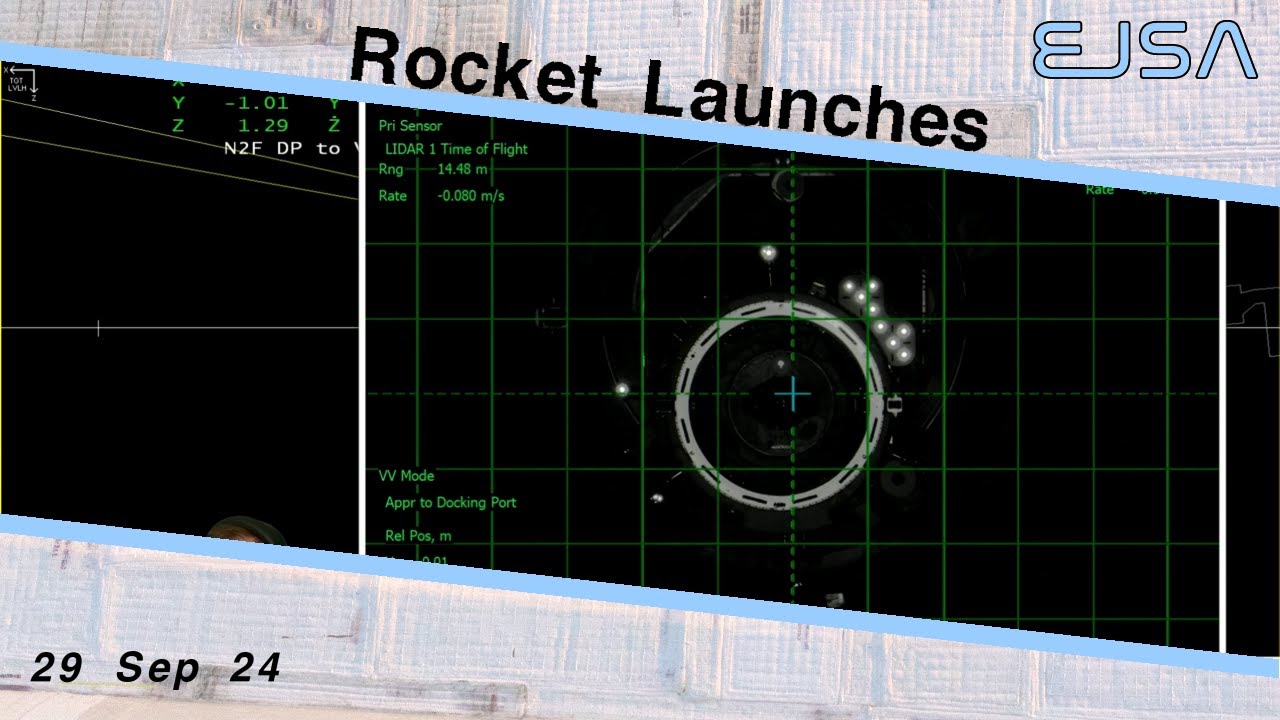 SpaceX Dragon Crew-9 Docking - 29th Sep 2024 - YouTube