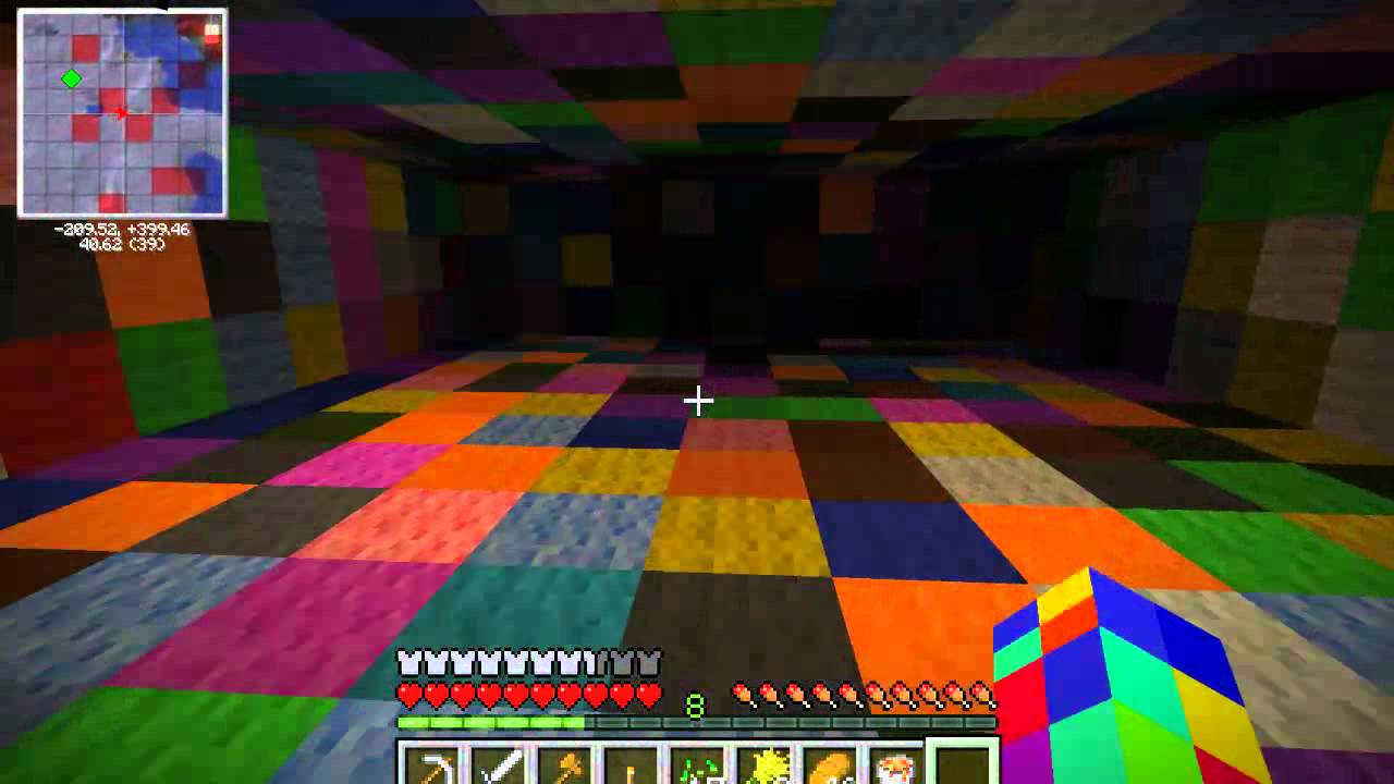 Minecraft Disco room - YouTube