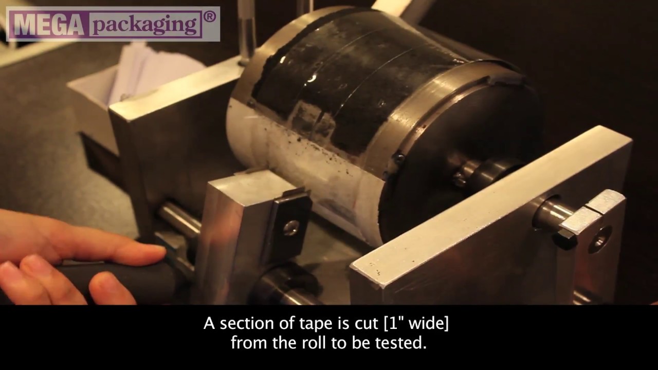 Mega Packaging Shear Strength Adhesion Testing - YouTube