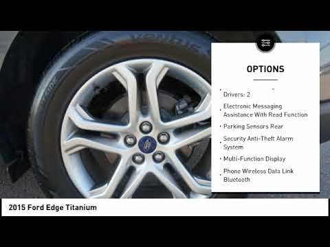 2015 Ford Edge Downers Grove IL P1450 - YouTube