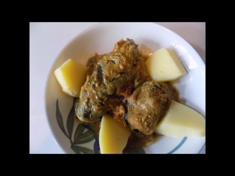 Poisson chat ou machoiron en papillote (fait à ma façon) - YouTube