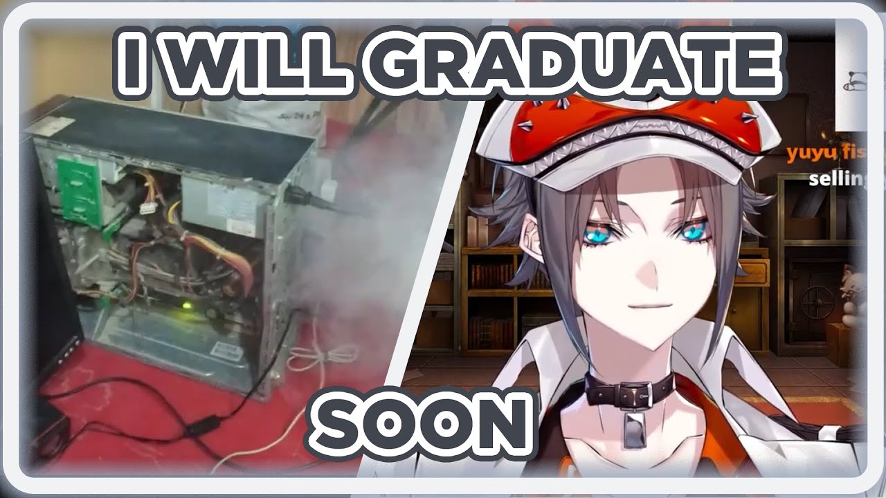 Even PC-Kun Trying To Stop Mysta From Graduating - YouTube