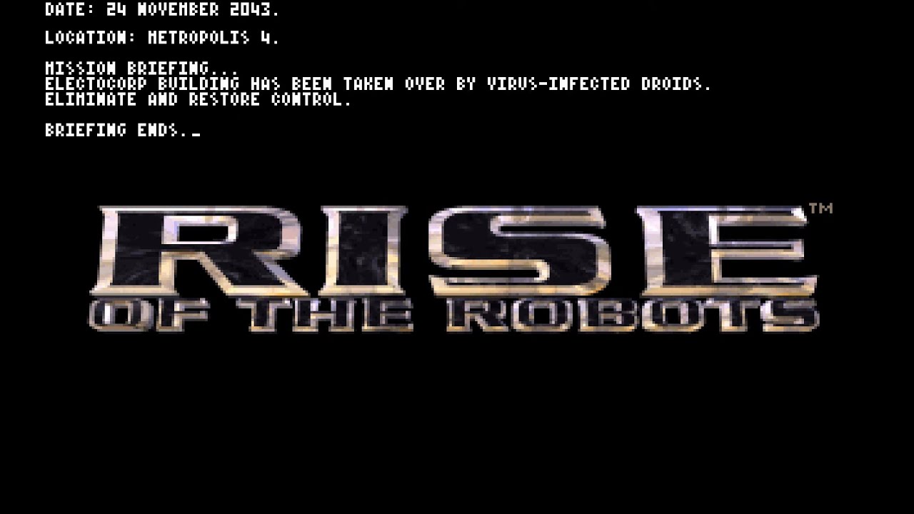 Amiga 1200 Longplay [062] Rise of the Robots - YouTube