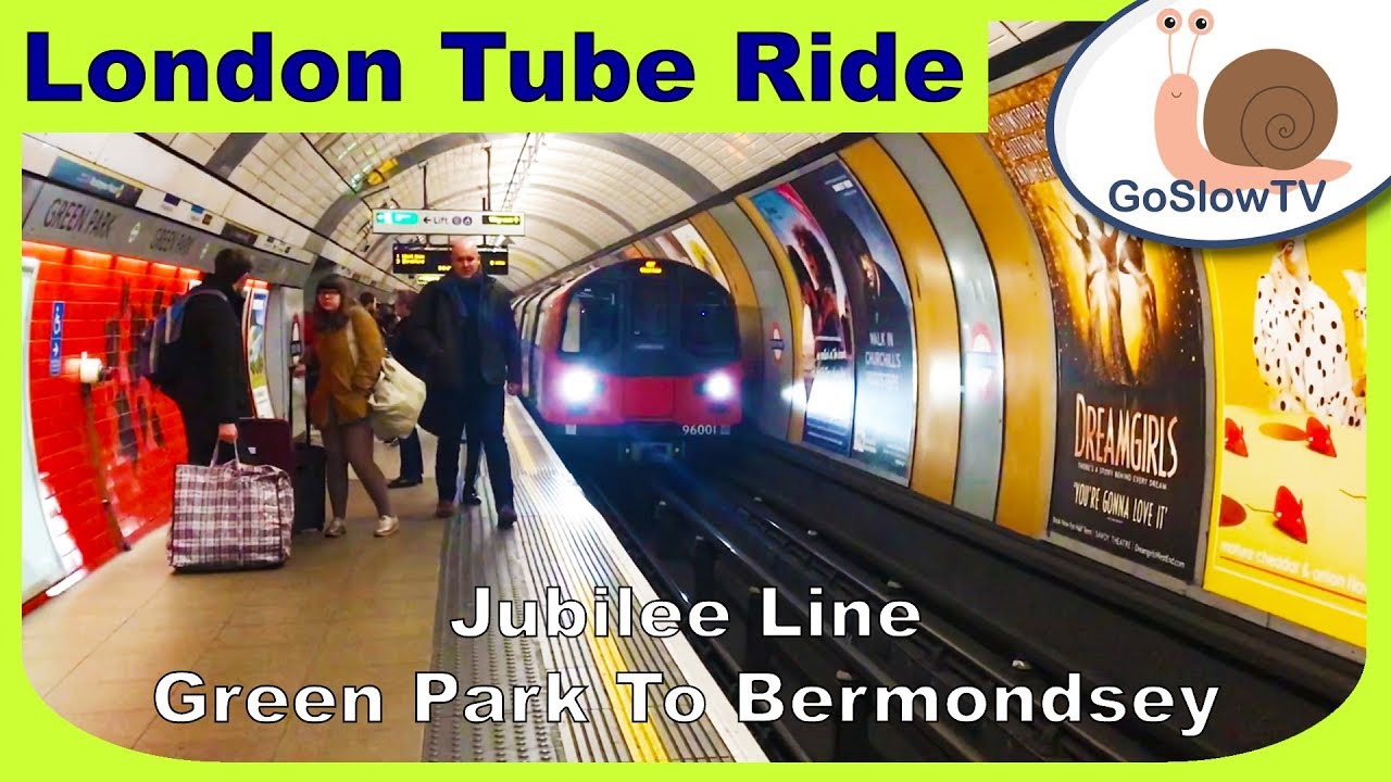 London Underground Tube Ride | Green Park To Bermondsey | Jubilee Line ...