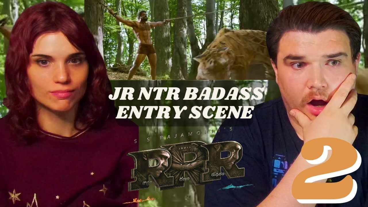 RRR - JR NTR BADASS ENTRY SCENE - 2 - N.T. Rama Rao Jr., Ram Charan ...