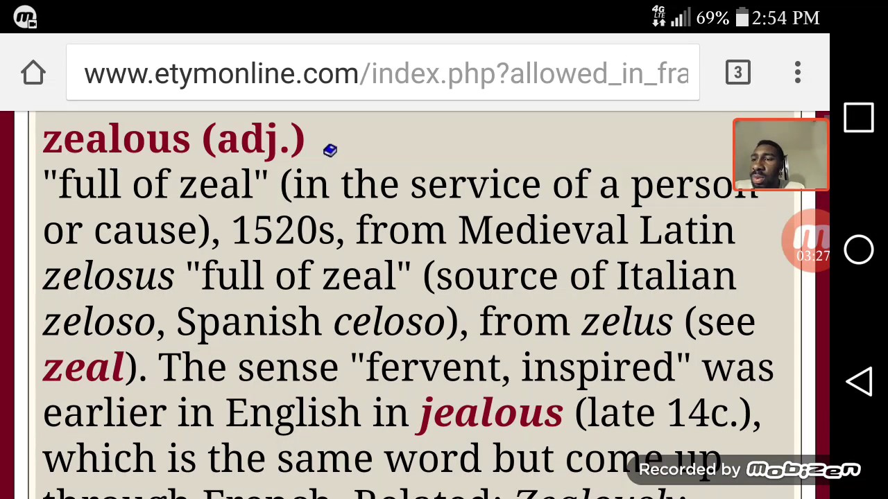 Being zealous means putting in that work - YouTube