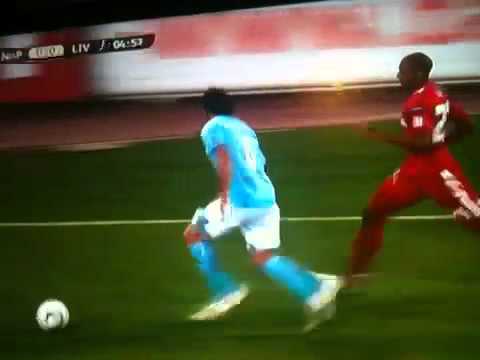 Footballer slipping over! LOL - YouTube