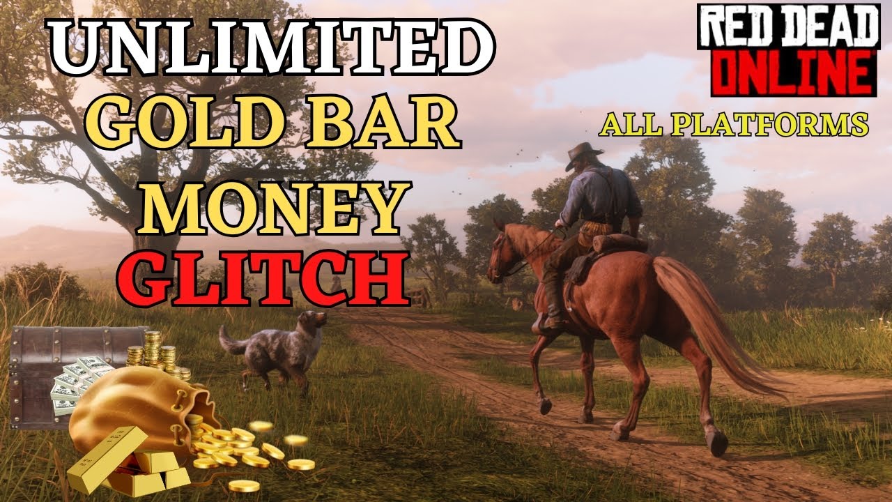 BEST INFINITE GOLD BAR AND MONEY GLITCH RDR2 ONLINE RED DEAD REDEMPTION ...