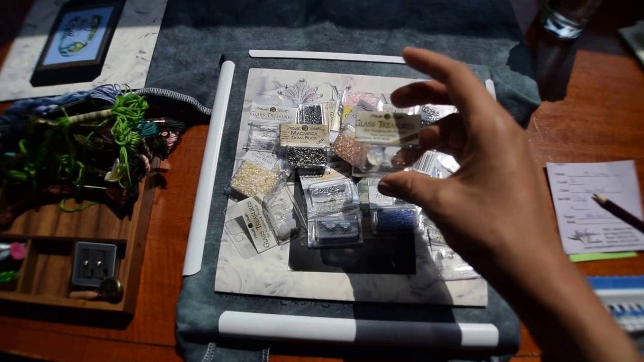 43. Merchant Mermaid СП Тайна Мирабилии. Вышивка Крестиком. - YouTube