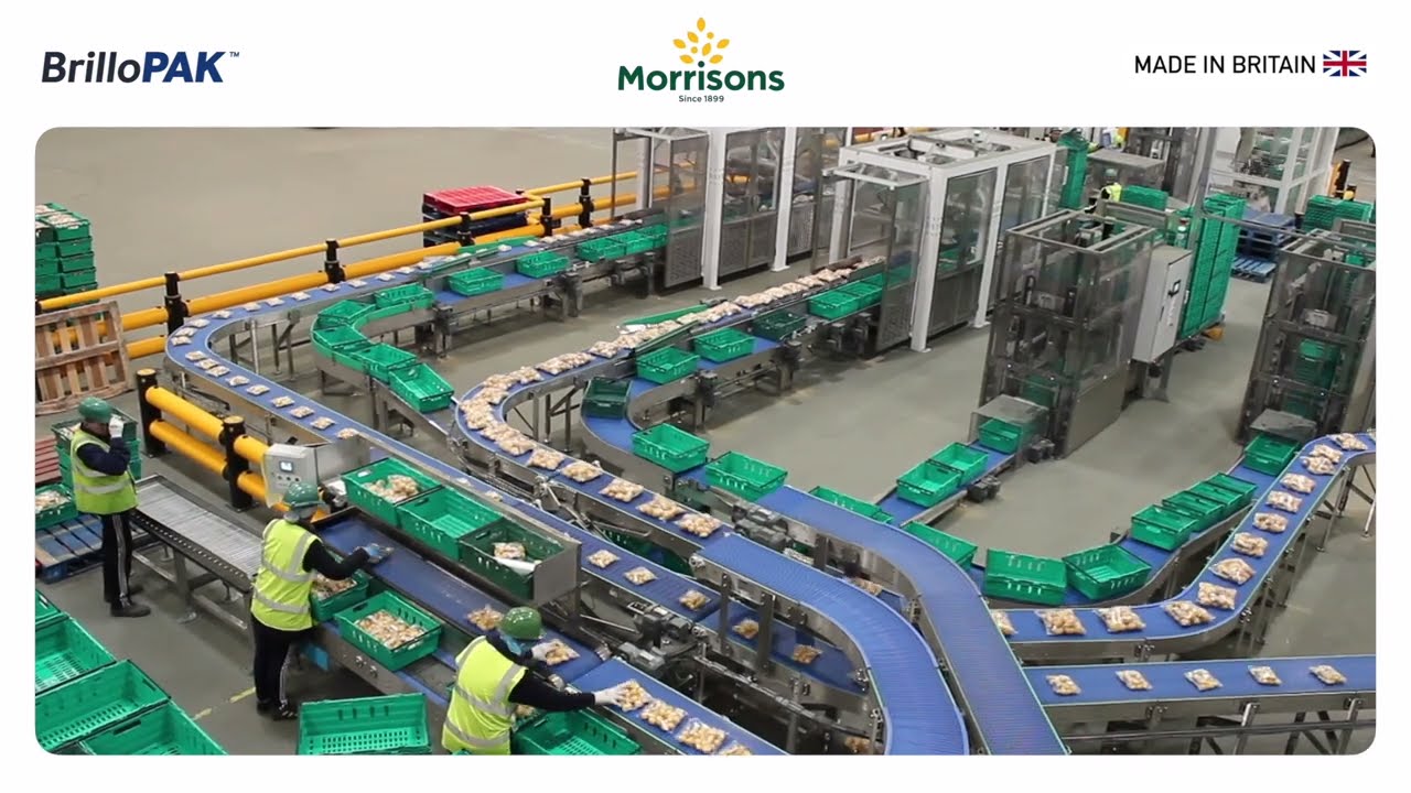 Brillopak's UniPAKer at Morrisons Rushden handling 66 million kilos of ...