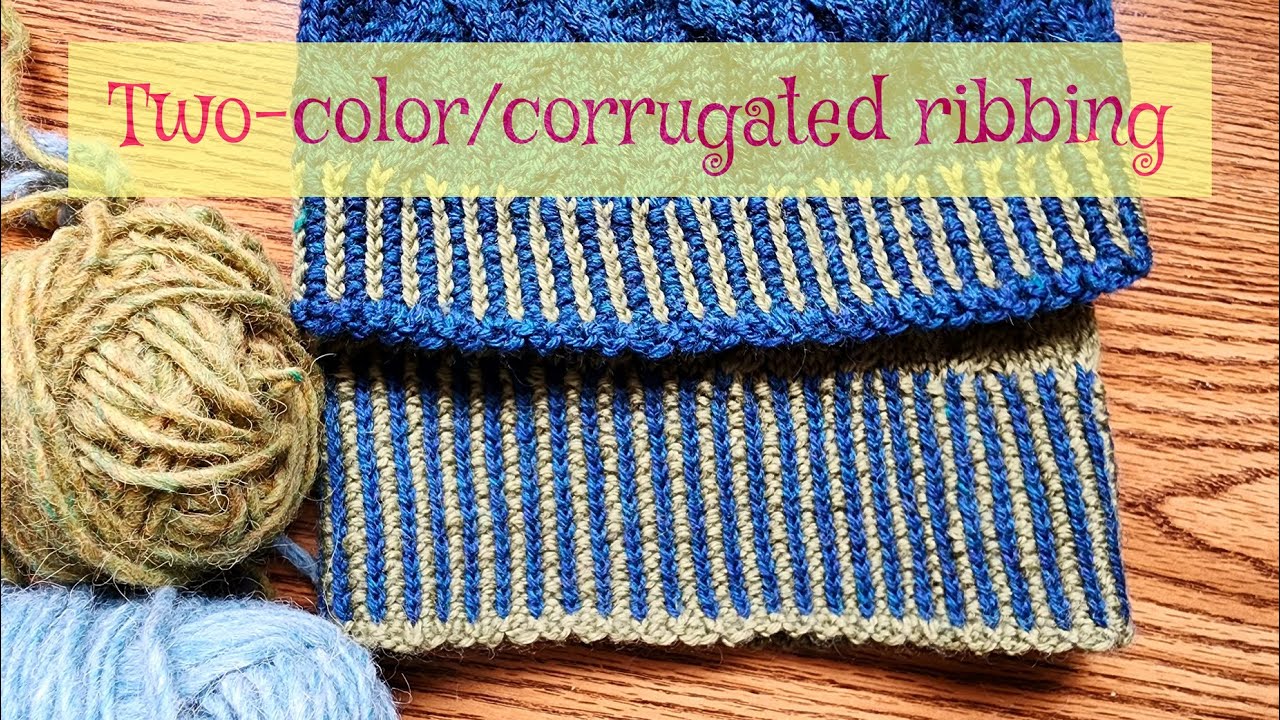 Two-color/corrugated ribbing||Двокольорова/рифлена резинка||UKR and ENG ...