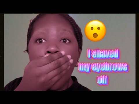 Pranking my mom and sister that I shaved my eyebrows off.*FAILED - YouTube